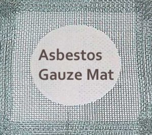 School Bunsen Burner Gauze Mats Asbestos - Asbestos Solutions NI